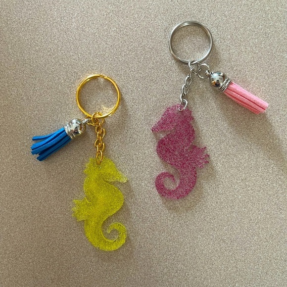 Hand Crafted | Accessories | Handmade Seahorse Keychain | Poshmark